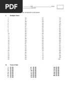 Sample Answer Sheet for Civil Service Exam | PDF | Vocational Education ...
