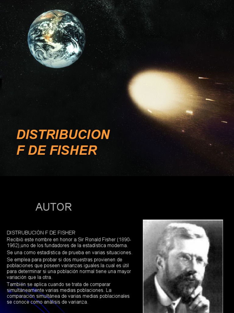 Distribucion F de Fisher | PDF | Estadísticas | Desviación Estándar