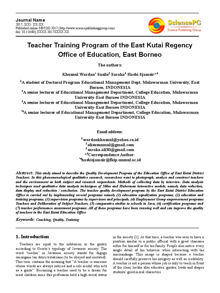 The Last Revision Manuscript (1931085) | PDF | Teachers | Schools