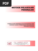 Metode Pelaksanaan Pekerjaan Galian Tanah | PDF