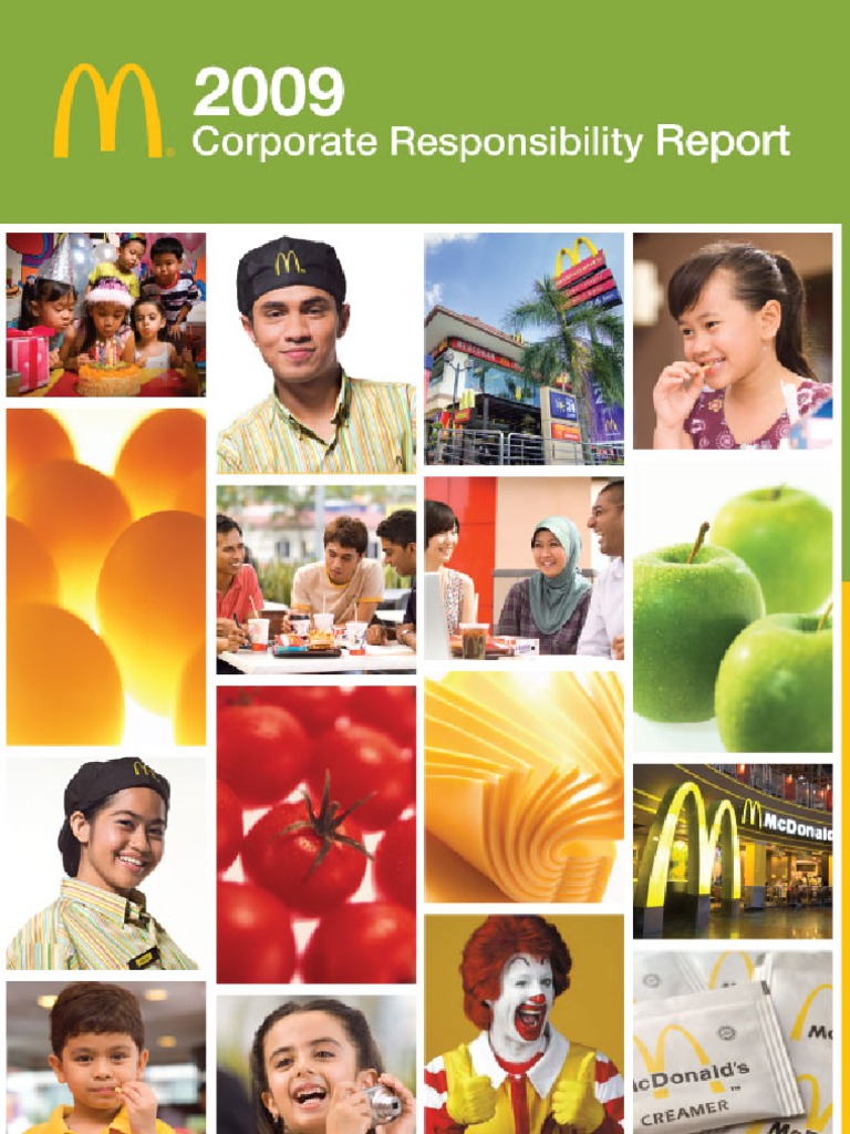 Csr | Mc Donald's | Nutrition Facts Label