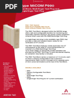 MMLG 01 Test Block - GE GRID | PDF | Electrical Connector | Ac Power ...