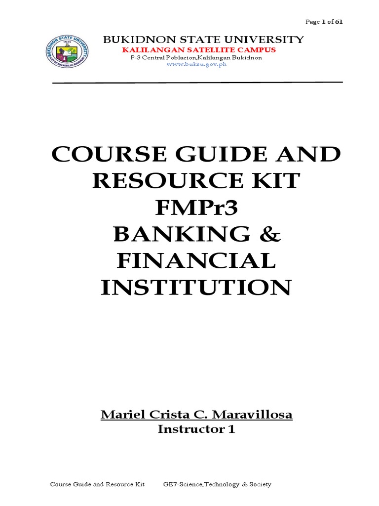 Banking and Financial Institution | PDF | Stocks | Banks