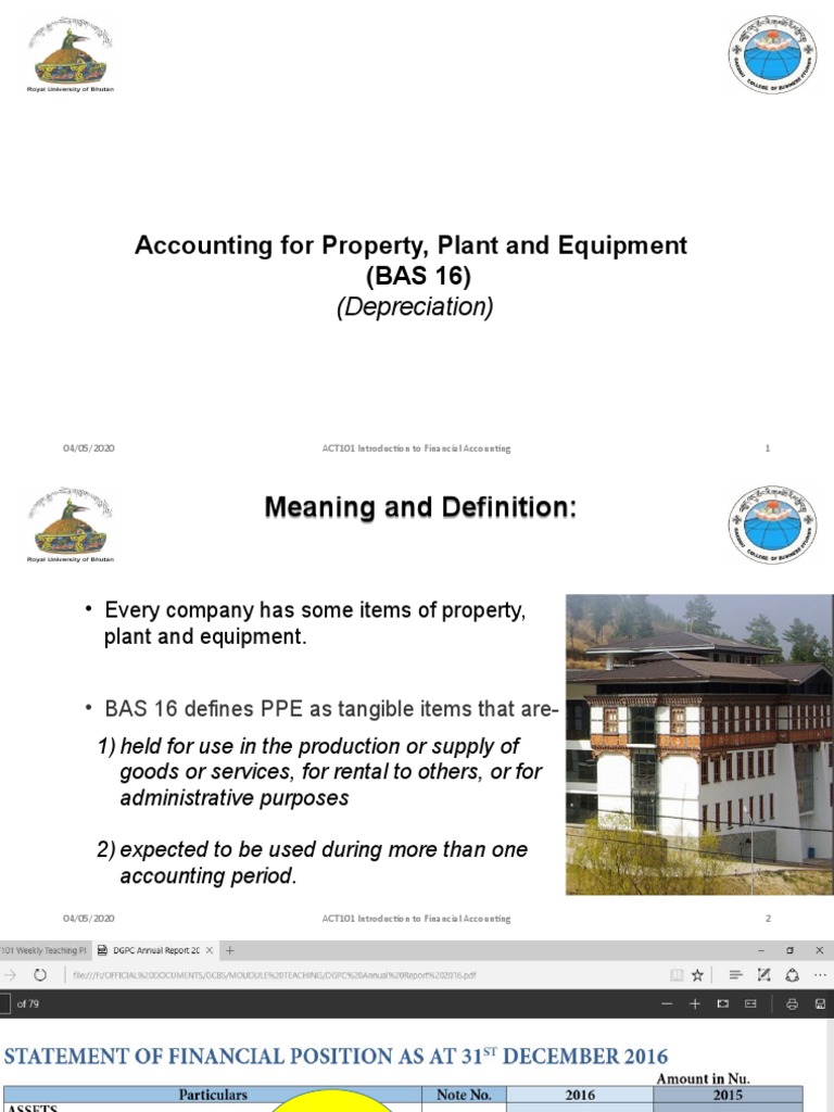 PPE Accounting for Students | PDF | Cost | Mergers And Acquisitions