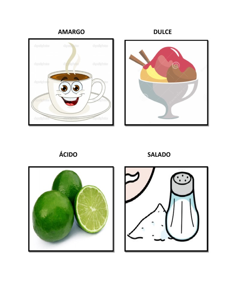 Amargo Acido Salado Dulce | PDF