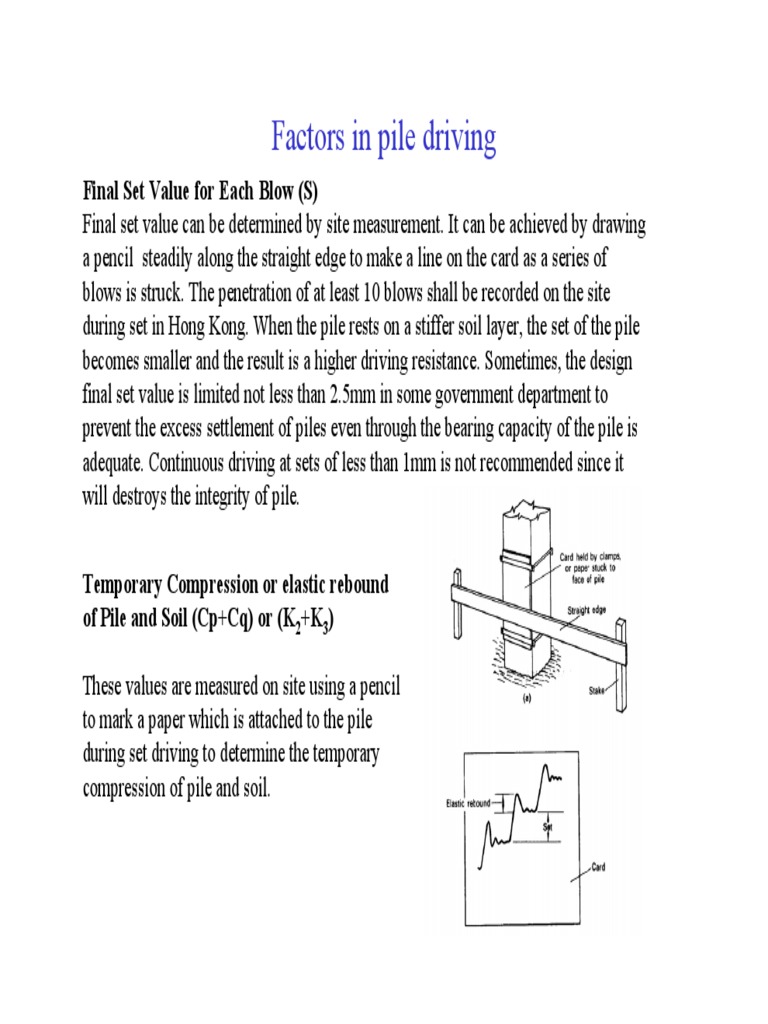 Hiley Formula Reference | PDF | Deep Foundation | Force