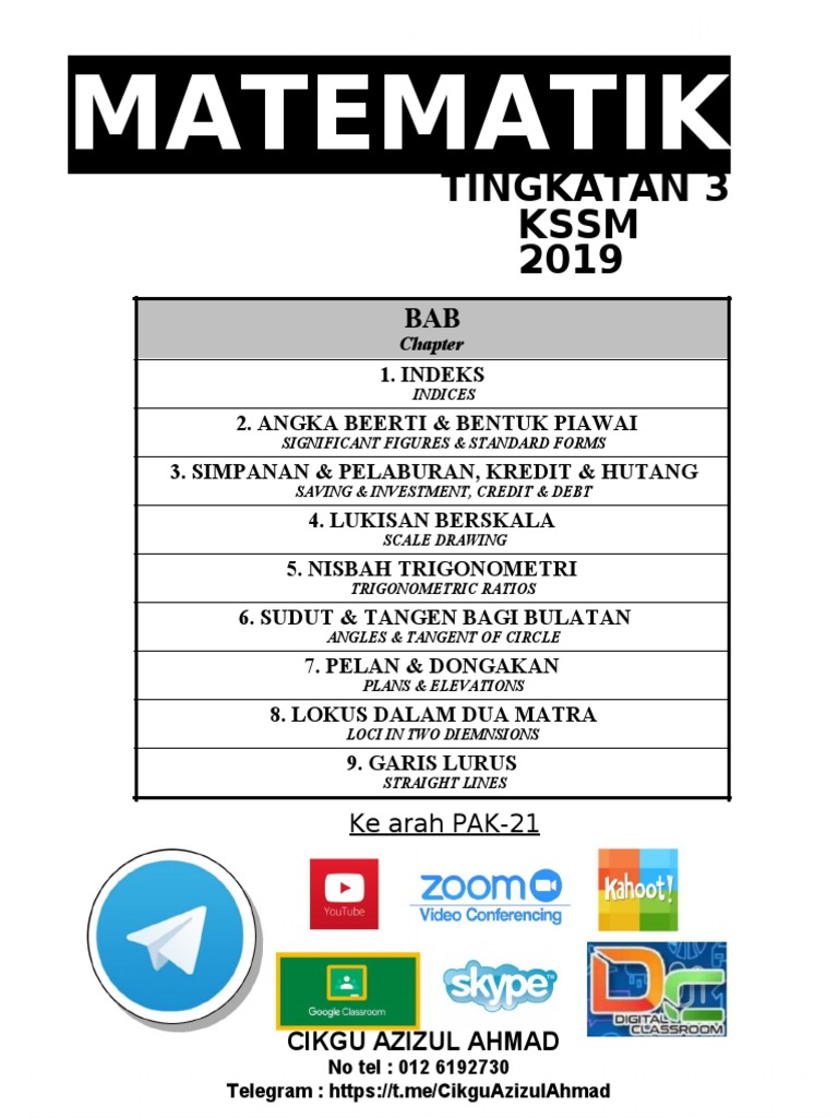 Maths F3 KSSM 2019 | PDF | Interest | Money