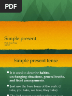 100 Example Sentences 3rd Person Sing Present Simple PDF | PDF ...