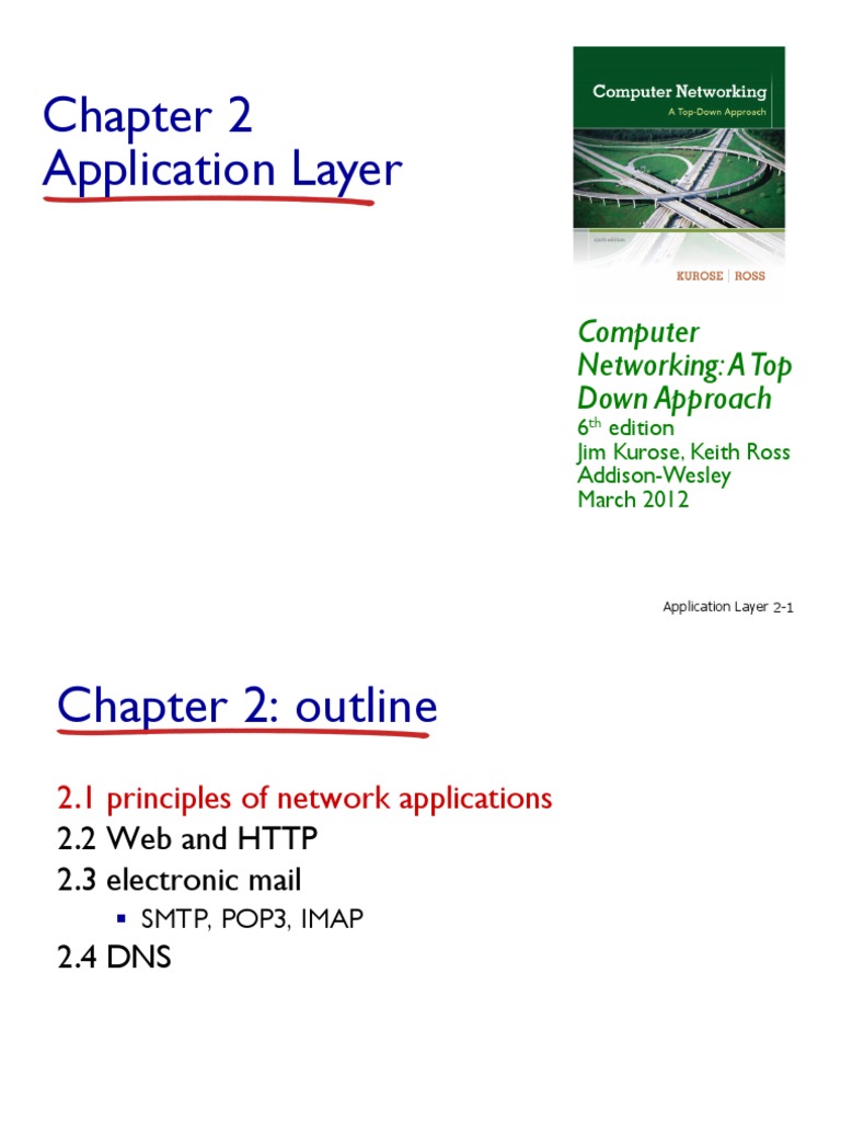 Application Layer Protocols Guide | PDF | Domain Name System | Hypertext Transfer Protocol