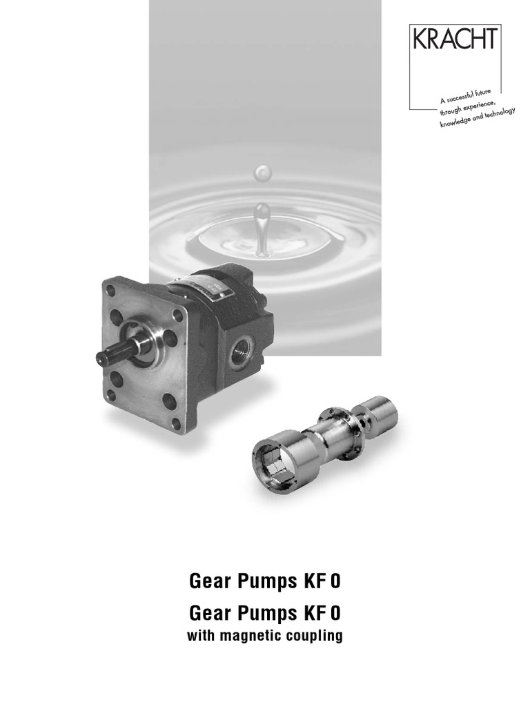 KRACHT Transfer Gear Pump Series KF0 Catalogue 2006 en | PDF | Pump ...