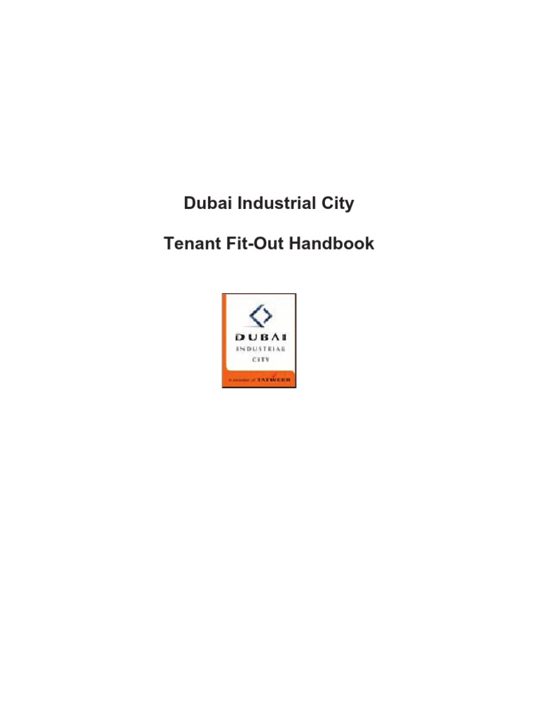 Office Fit Out Manual | PDF | Wall | Lease