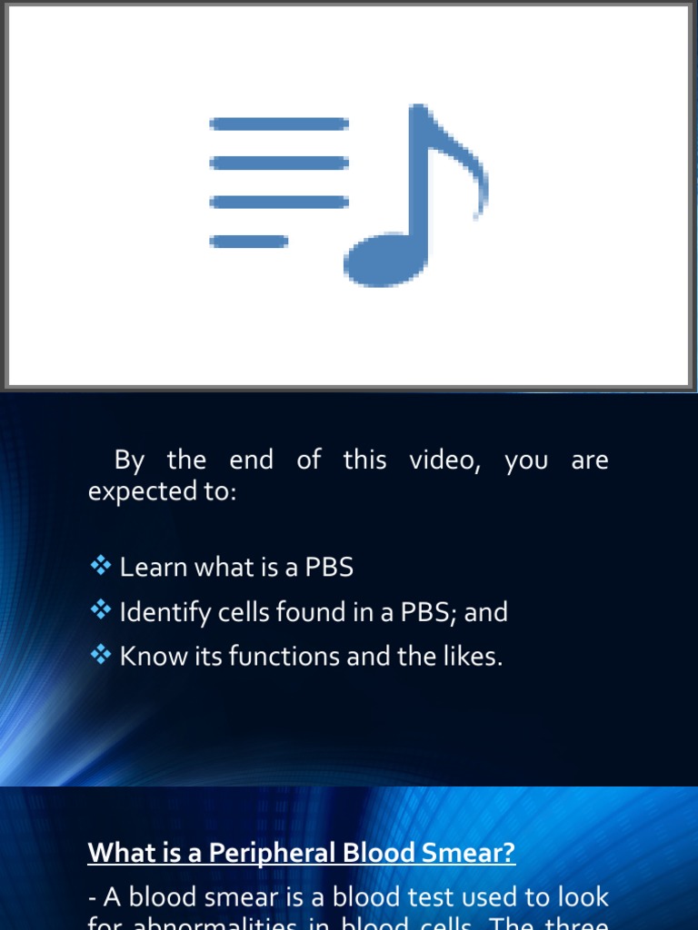 Cells in The PBS | PDF | Granulocyte | White Blood Cell