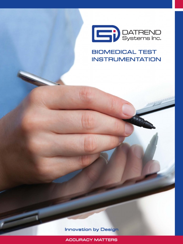 Biomedical Test Instrumentation: Innovation by Design | PDF ...