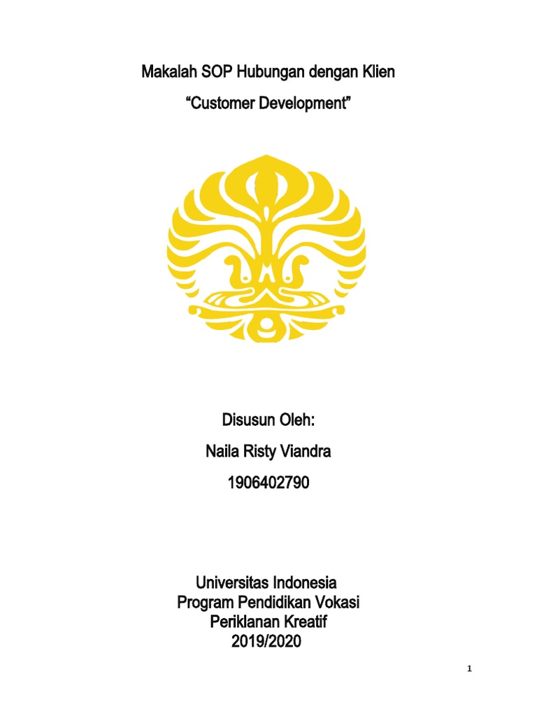 SOP Hubungan Dengan Klien | PDF