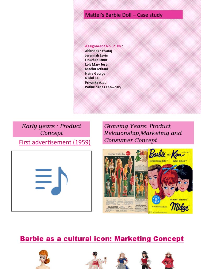 Barbie Doll Case Study Analysis | PDF | Barbie | Marketing