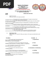 Science 8 3rd Quarter Exam Guide | PDF | Matter | Chemical Elements
