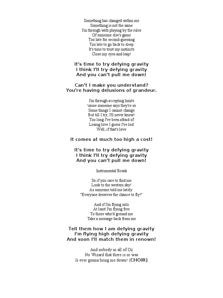 And Nobody in All of Oz No Wizard That There Is or Was Is Ever Gonna ...