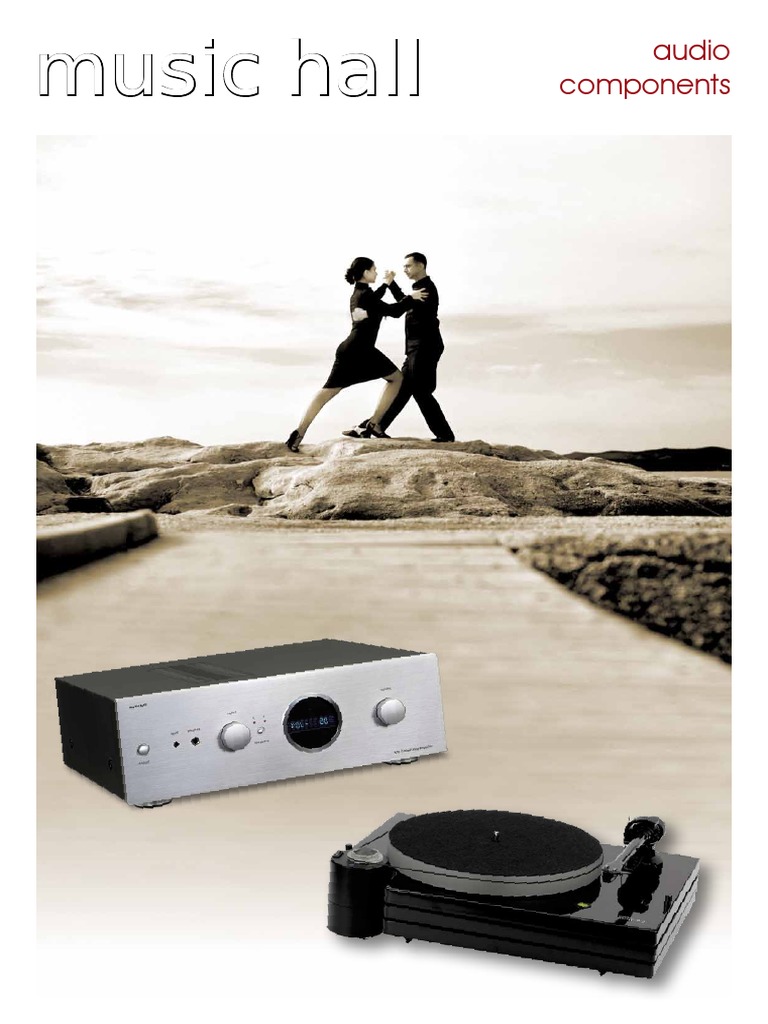 Music Hall Audio Components | PDF | Phonograph | Digital To Analog ...