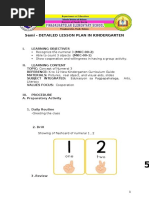 Detailed Lesson Plan (Counting Numbers 1-10) ) | PDF | Lesson Plan ...