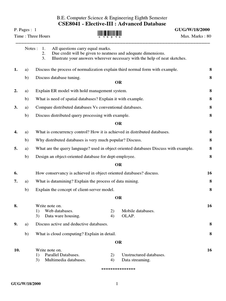 Science Technology/2000 - Year - B.E. COMPUTER SCIENCE & ENGINEERING ...