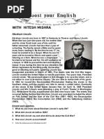 Abraham Lincoln Quiz | PDF