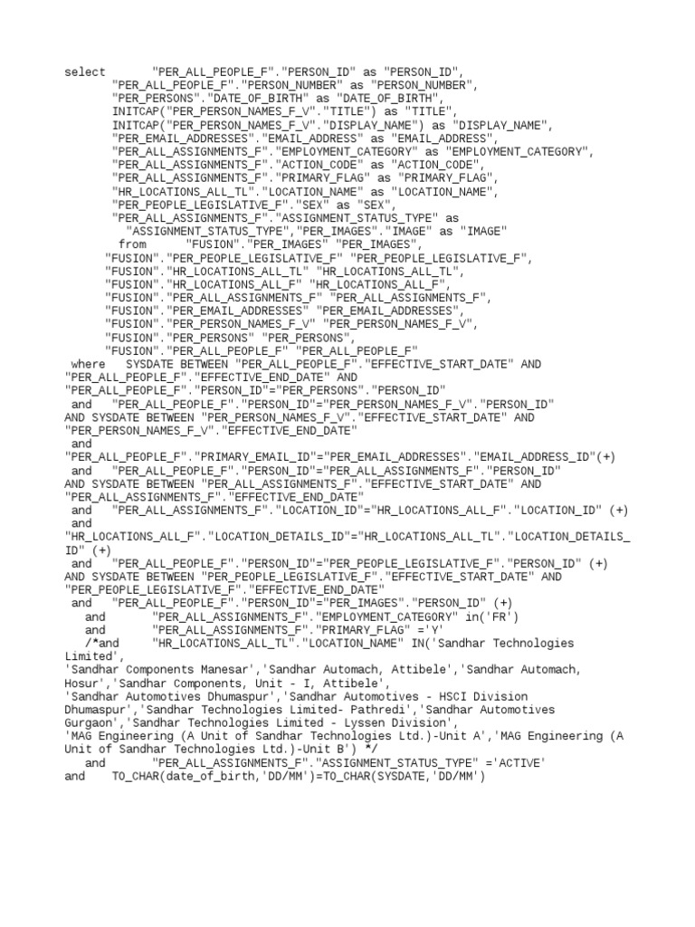 Birthday Report | PDF