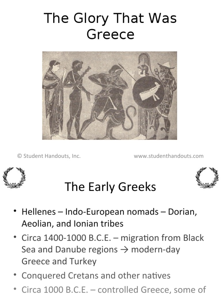 The Glory That Was Greece | PDF | Greco Persian Wars | Ancient Greece