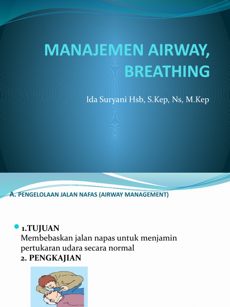 Manajemen Airway Dan Breathing | PDF