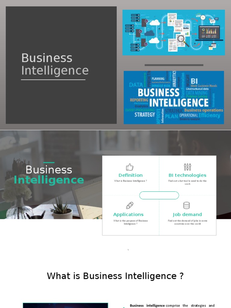 Business Intelligence | PDF | Business Intelligence | Information ...