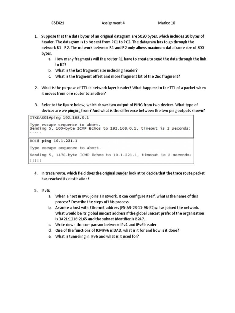 Assignment 4 PDF | PDF