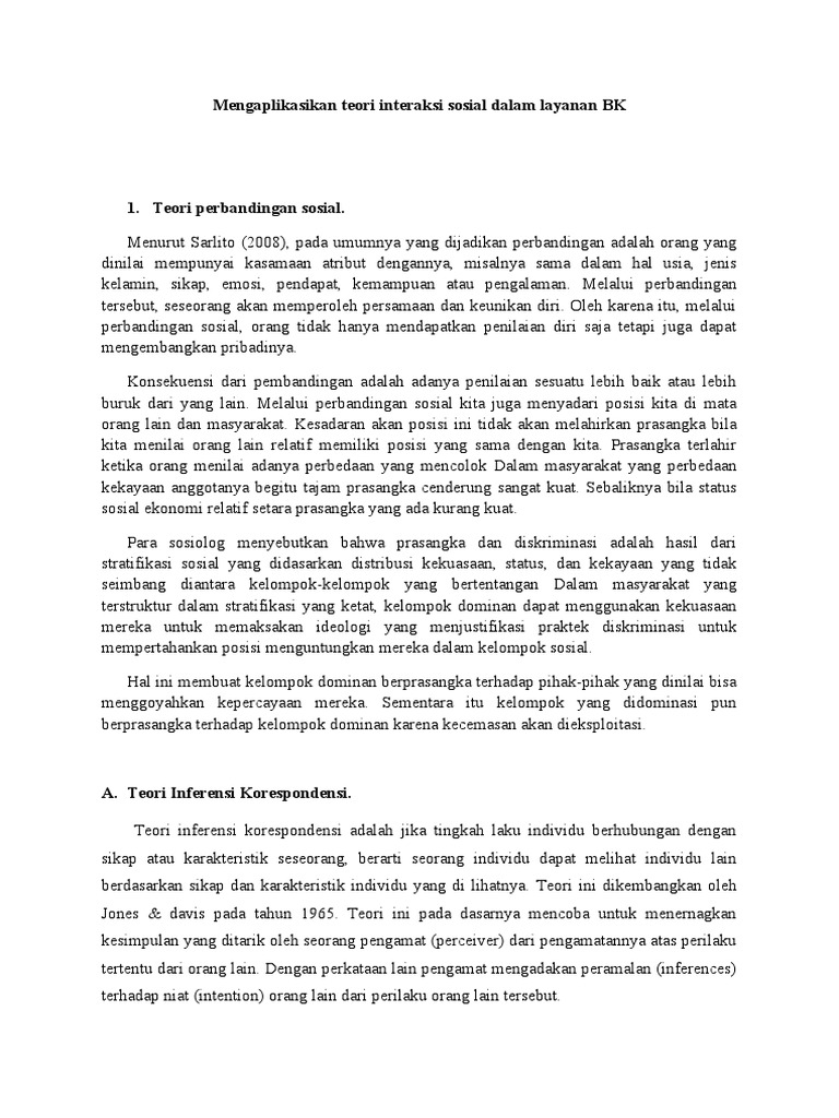 Psiko Sosial 4 | PDF