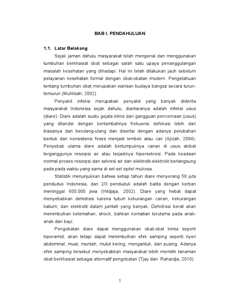 Potensi Buah Semu Jambu Mete Sebagai Antidiare | PDF