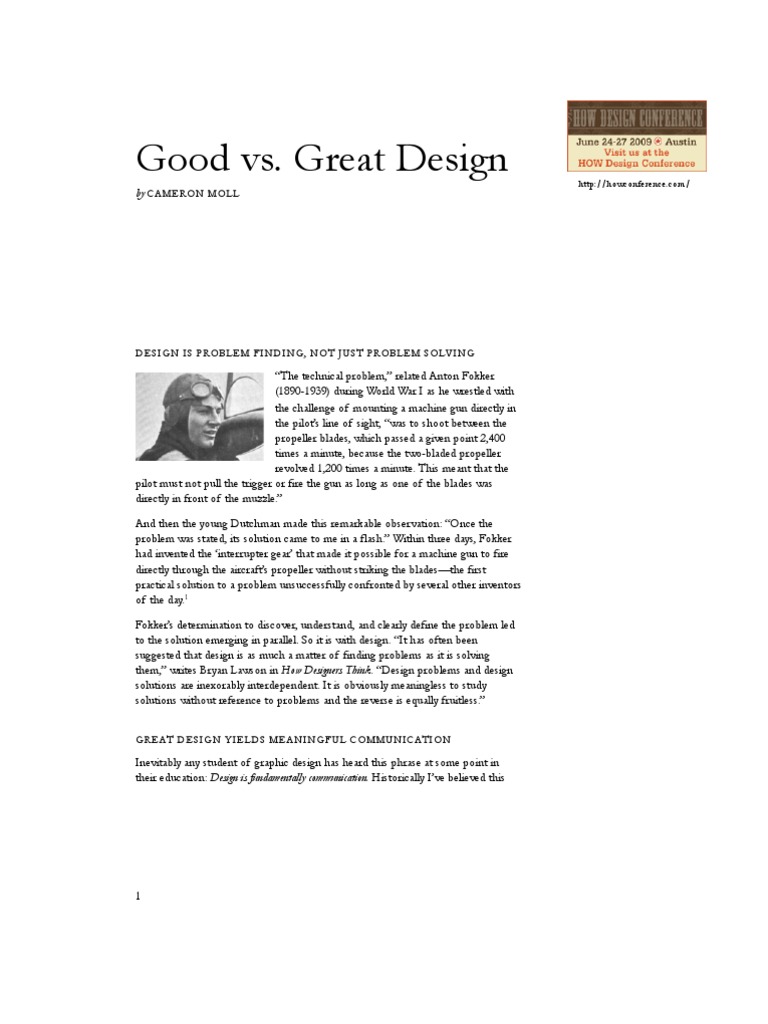 Good Vs Great | PDF | Typography | Hierarchy