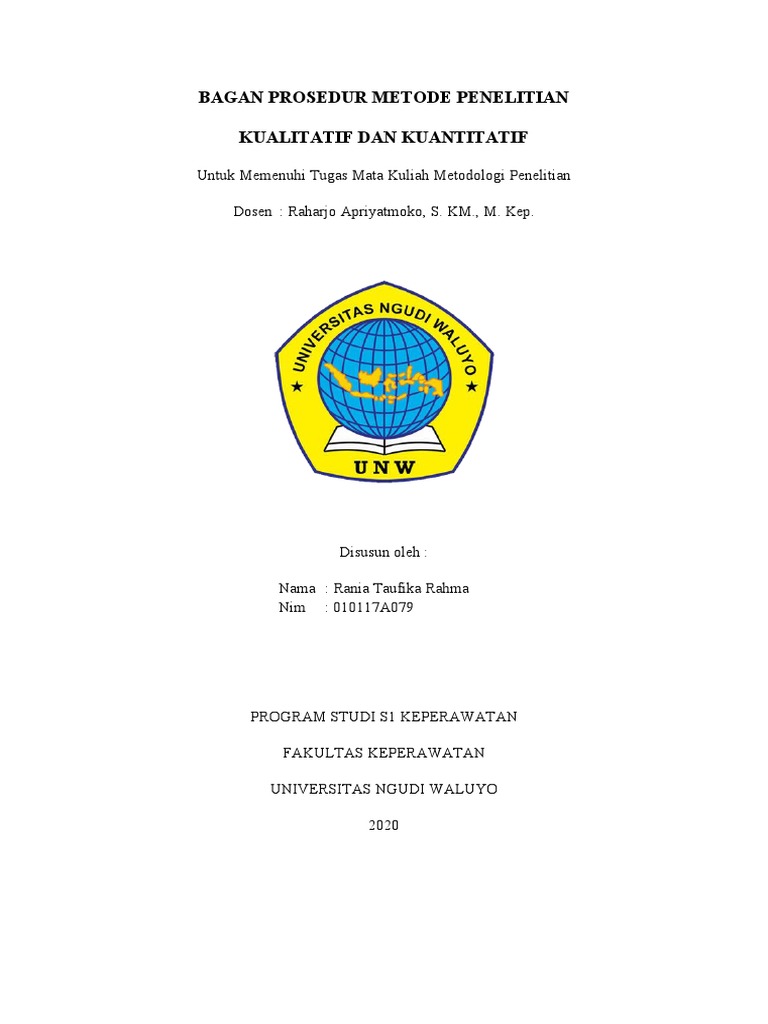 Bagan Prosedur Metode Penelitian | PDF