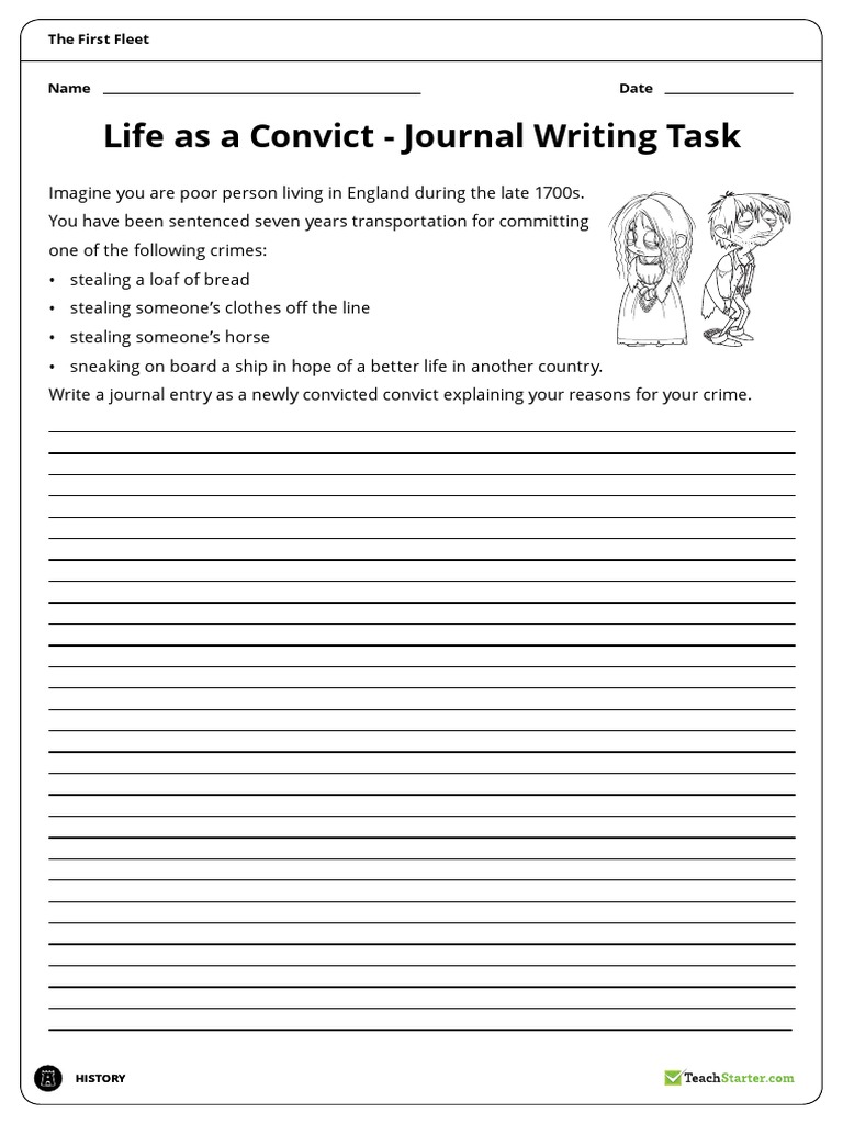 Life-As-A-Convict - Journal-Writing-Task-Adobe-Reader - 338570 | PDF