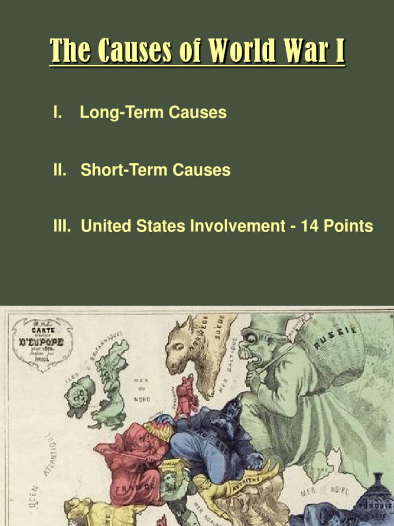 WWI Causes Lecture PDF | PDF | World War I | Austria Hungary
