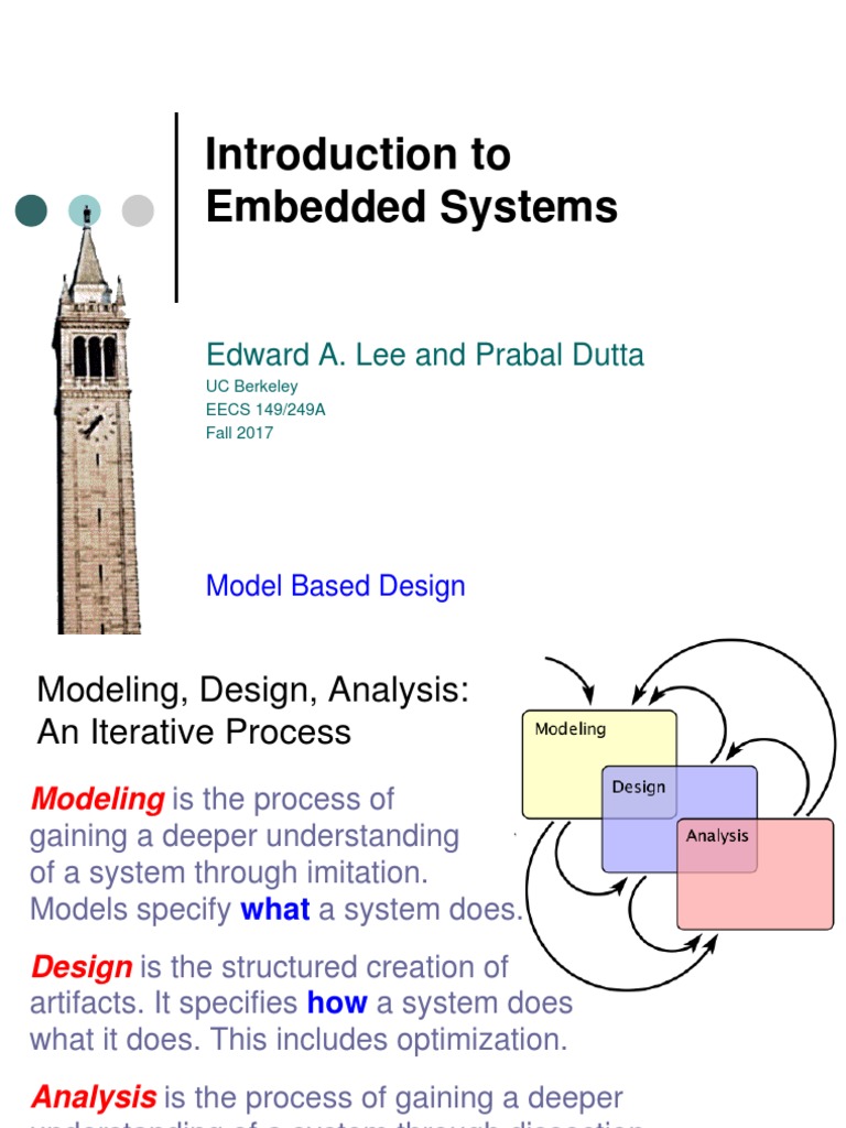 Introduction To Embedded Systems: Edward A. Lee and Prabal Dutta | PDF | Abstraction (Computer ...