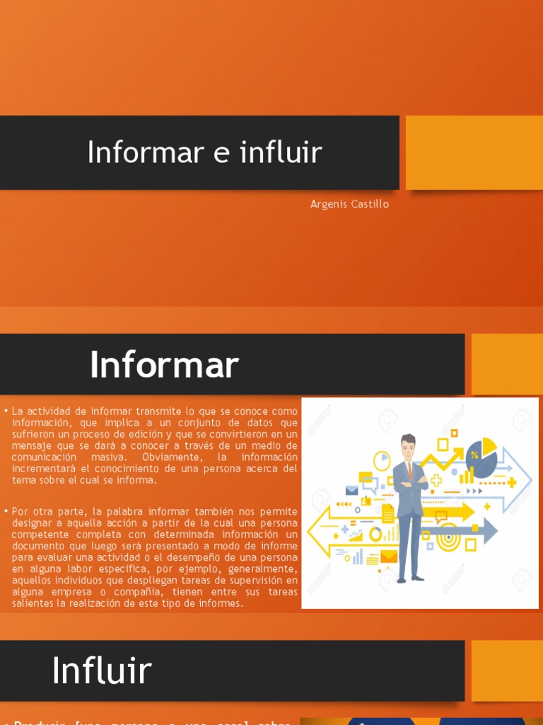 Informar e Influir en Negocios | PDF | Crecimiento personal y ...