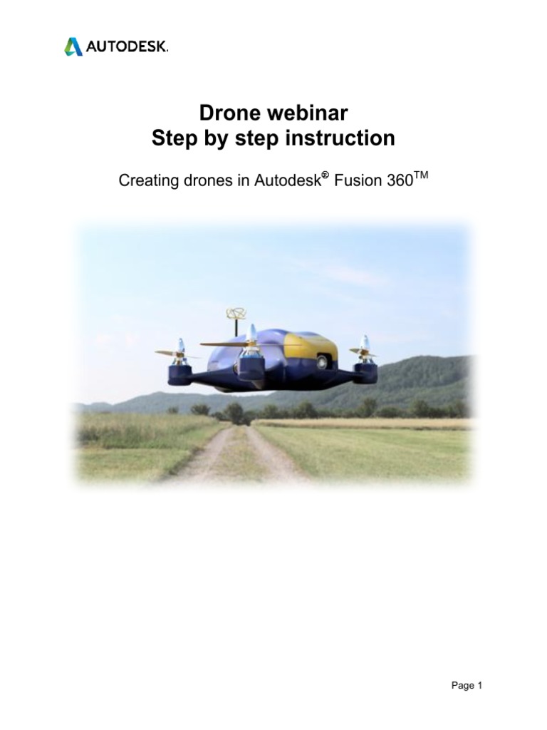 Drone Handout Up To Session 3 | PDF | Camera | Autodesk