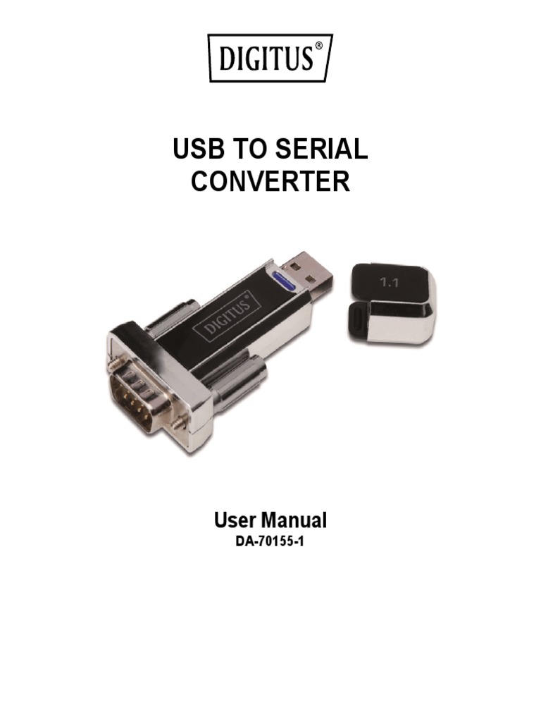 USB to Serial Converter Guide | PDF | Usb | Device Driver