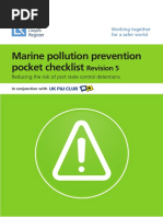 Intertanko Guidance Dry-Dock Checklist | PDF | Navigation | Risk Assessment