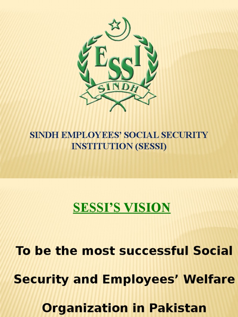 SESSI Overview and Contributions in Sindh | PDF | Pension | Employment