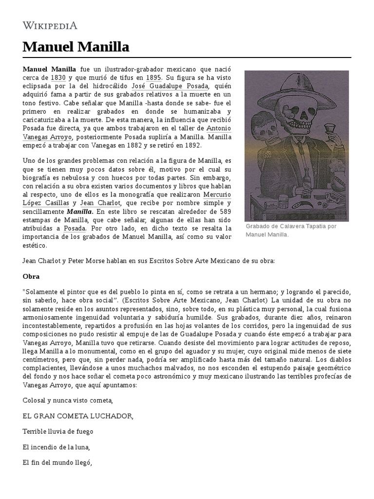 Manuel Manilla | PDF