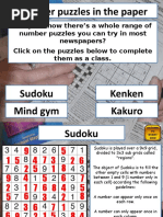 Suguru Puzzles | PDF