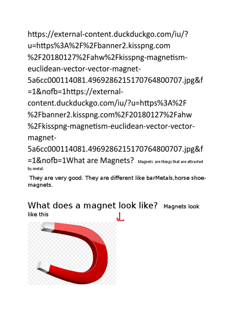 Poster of Magnets | PDF | Science & Mathematics | Computers