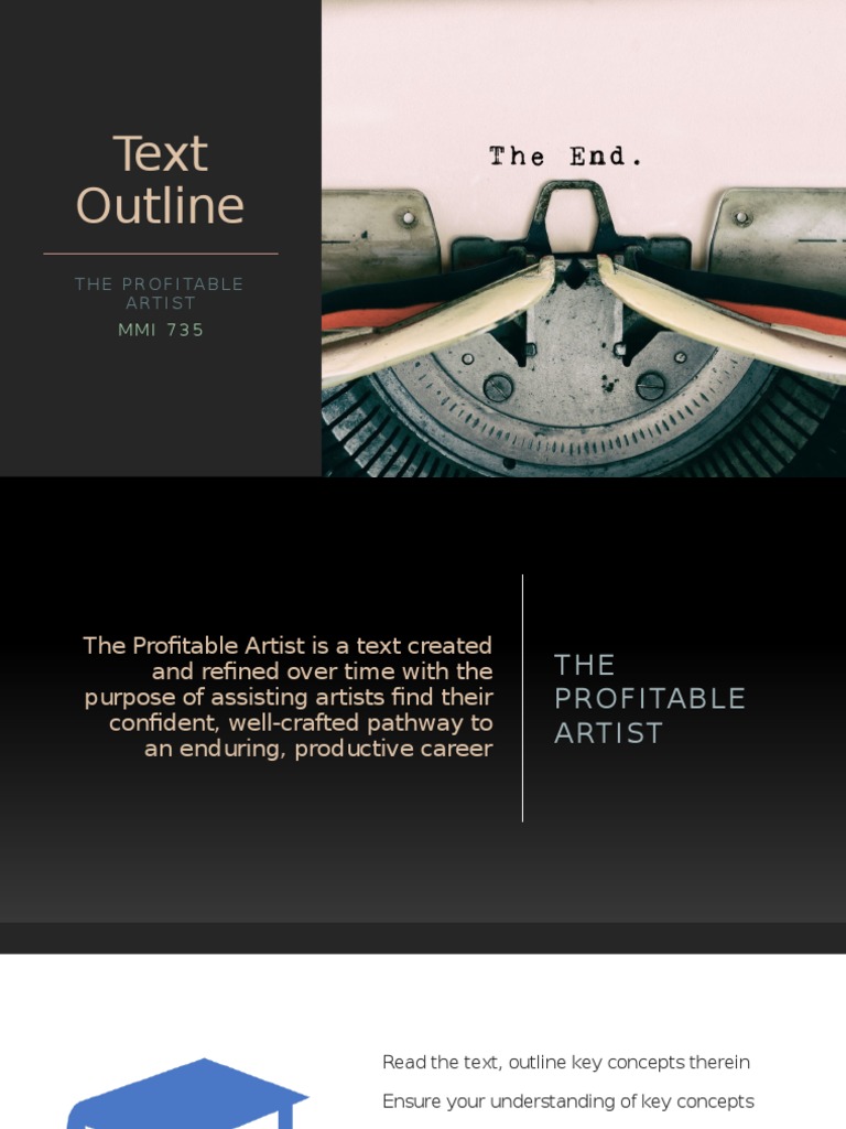 The Profitable Artist Text Guide | PDF | Swot Analysis | Economies