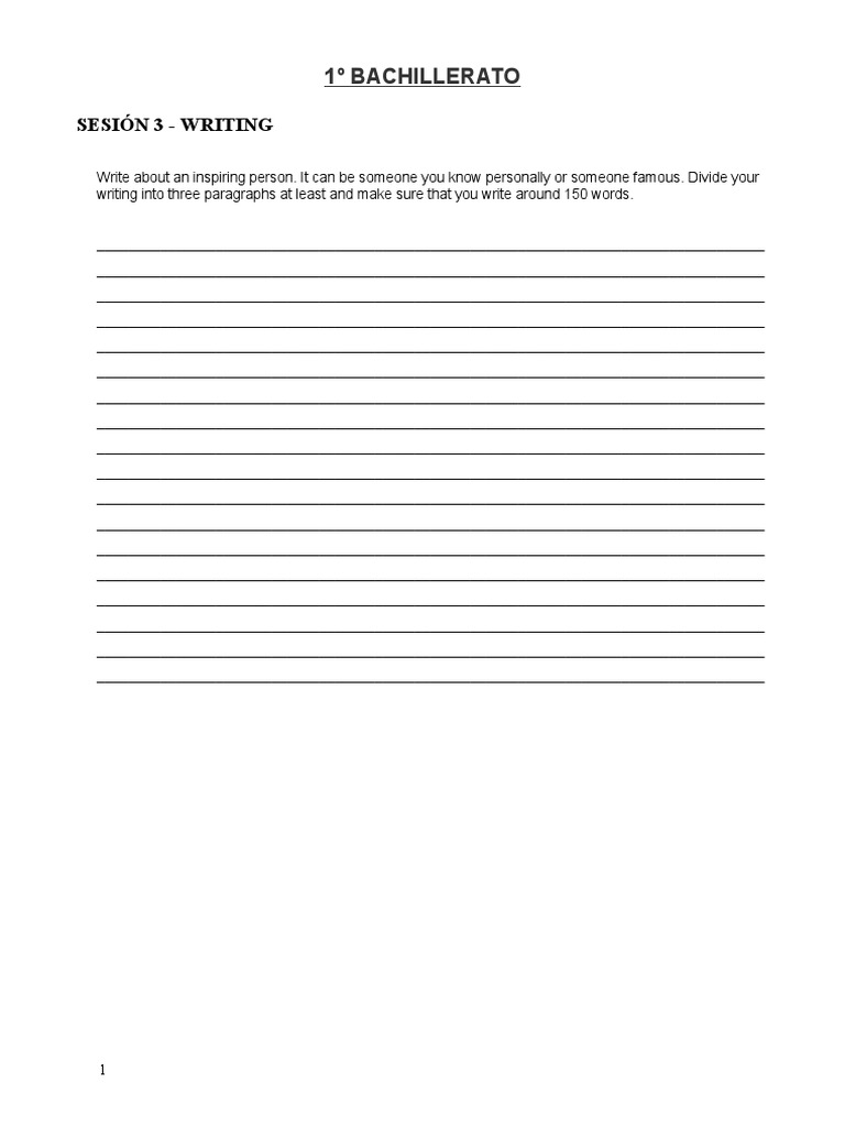 Writing About Inspiring People | PDF | Career & Growth