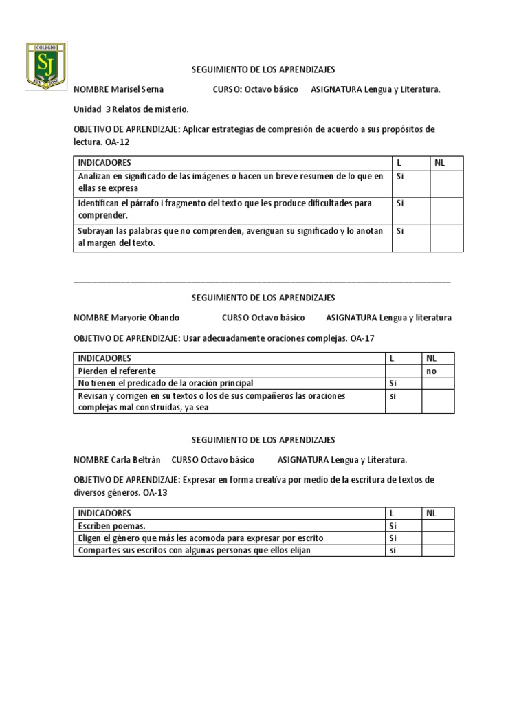 Unidad 3 Relatos de Misterio. | PDF