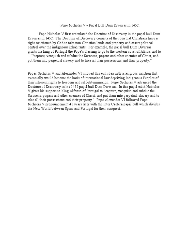 1452-Pope Nicholas V | PDF