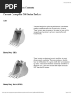 SAE Standard J296 - Excavator Hoe Bucket Rating | PDF